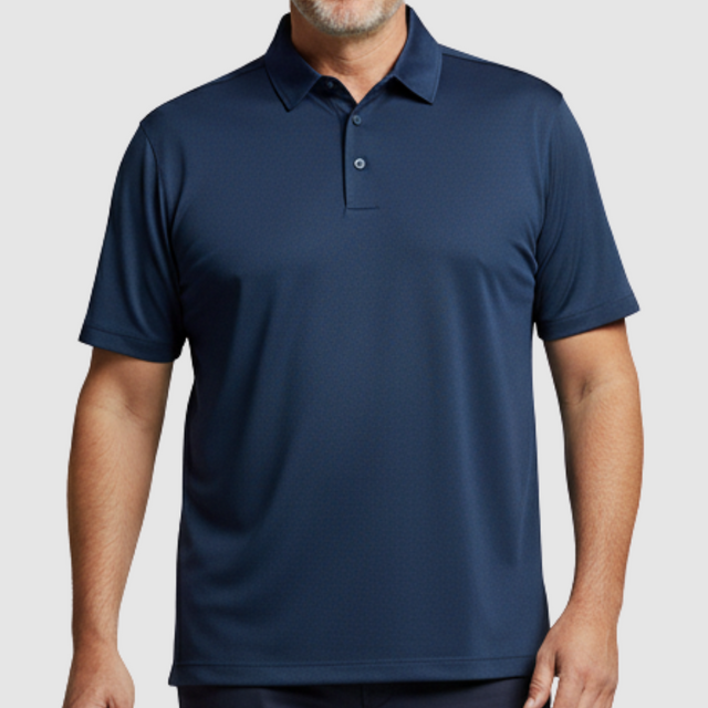 Big Men's Plus Sized Fairway Jacquard Polo – Ron Bennett Big Men's Clothing